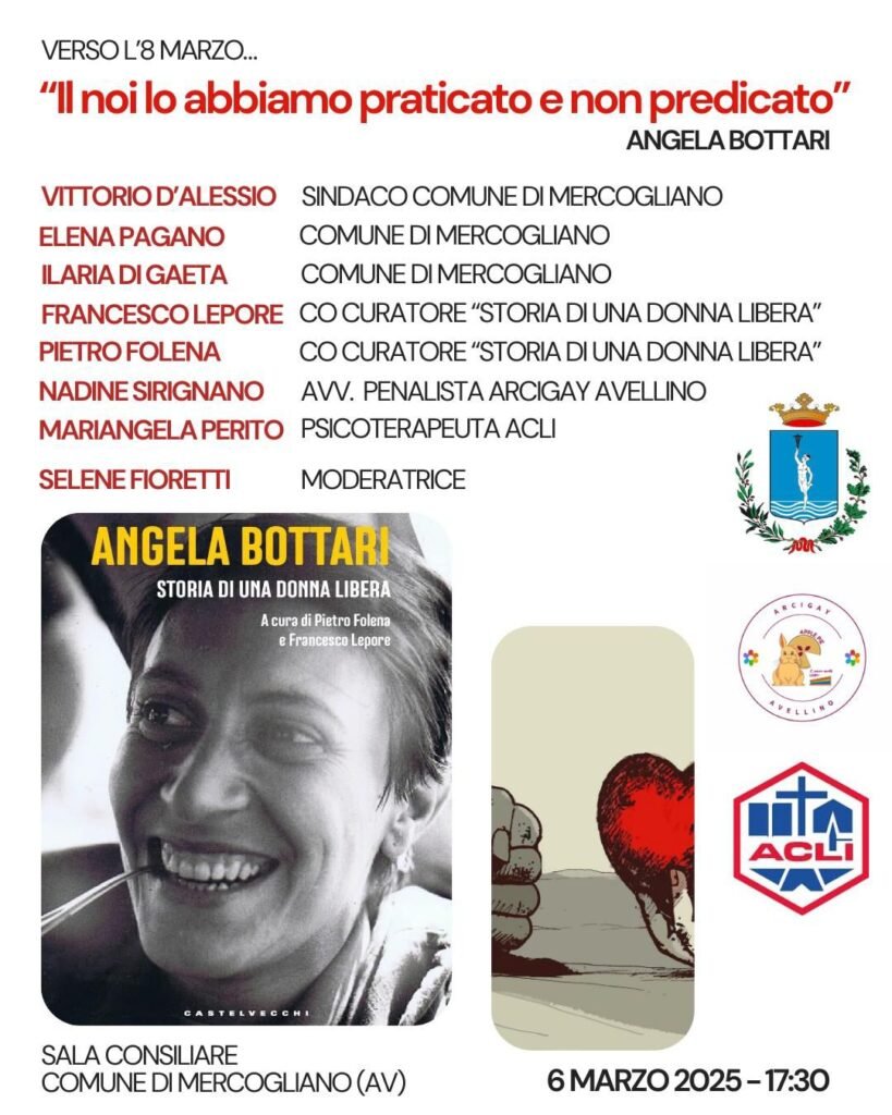 Mercogliano ricorda l’impegno di Angela Bottari, una vita dedicata alle ...