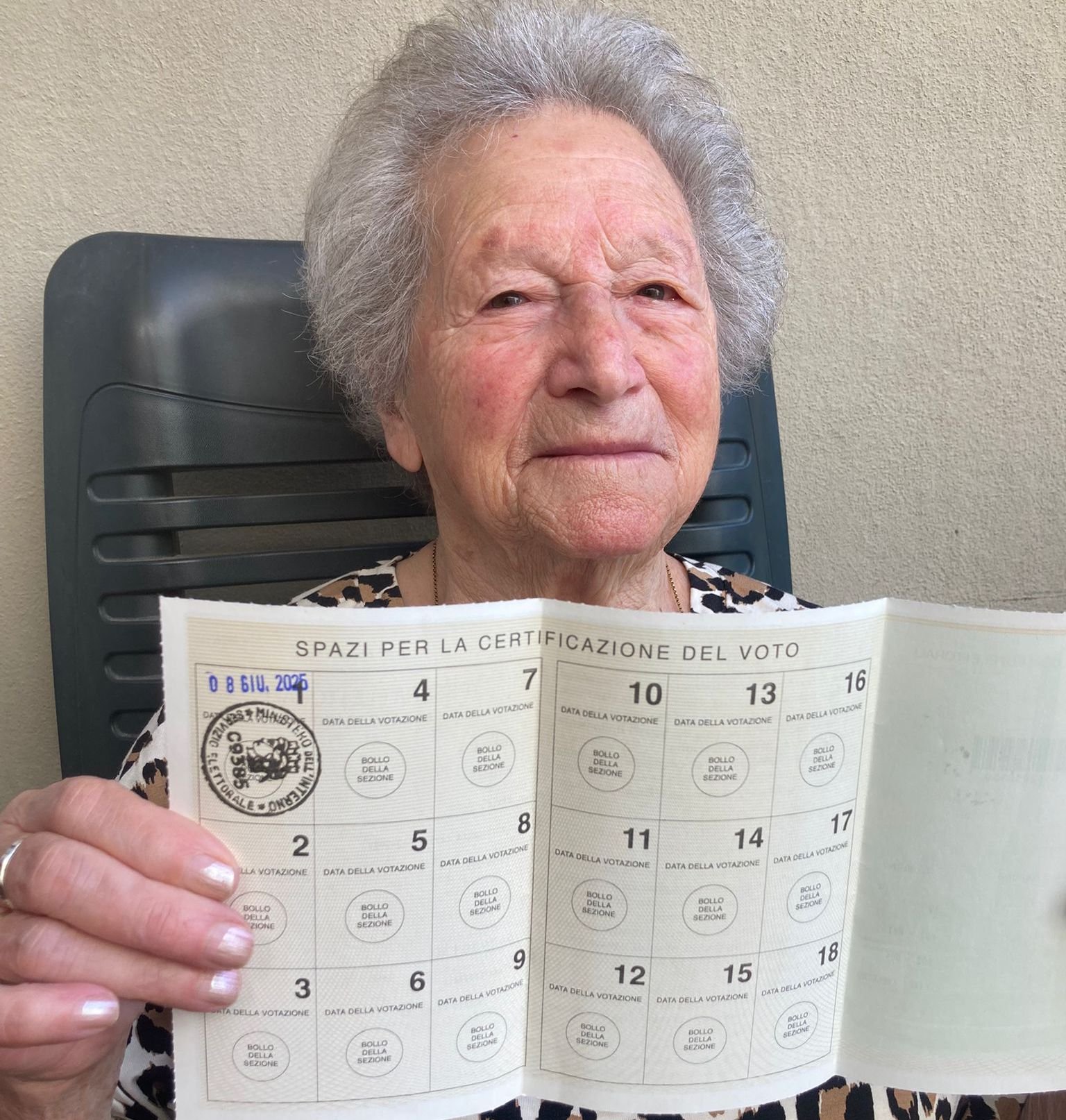 Grottolella, Maria vota a 102 anni: “La tessera elettorale è la nostra ...