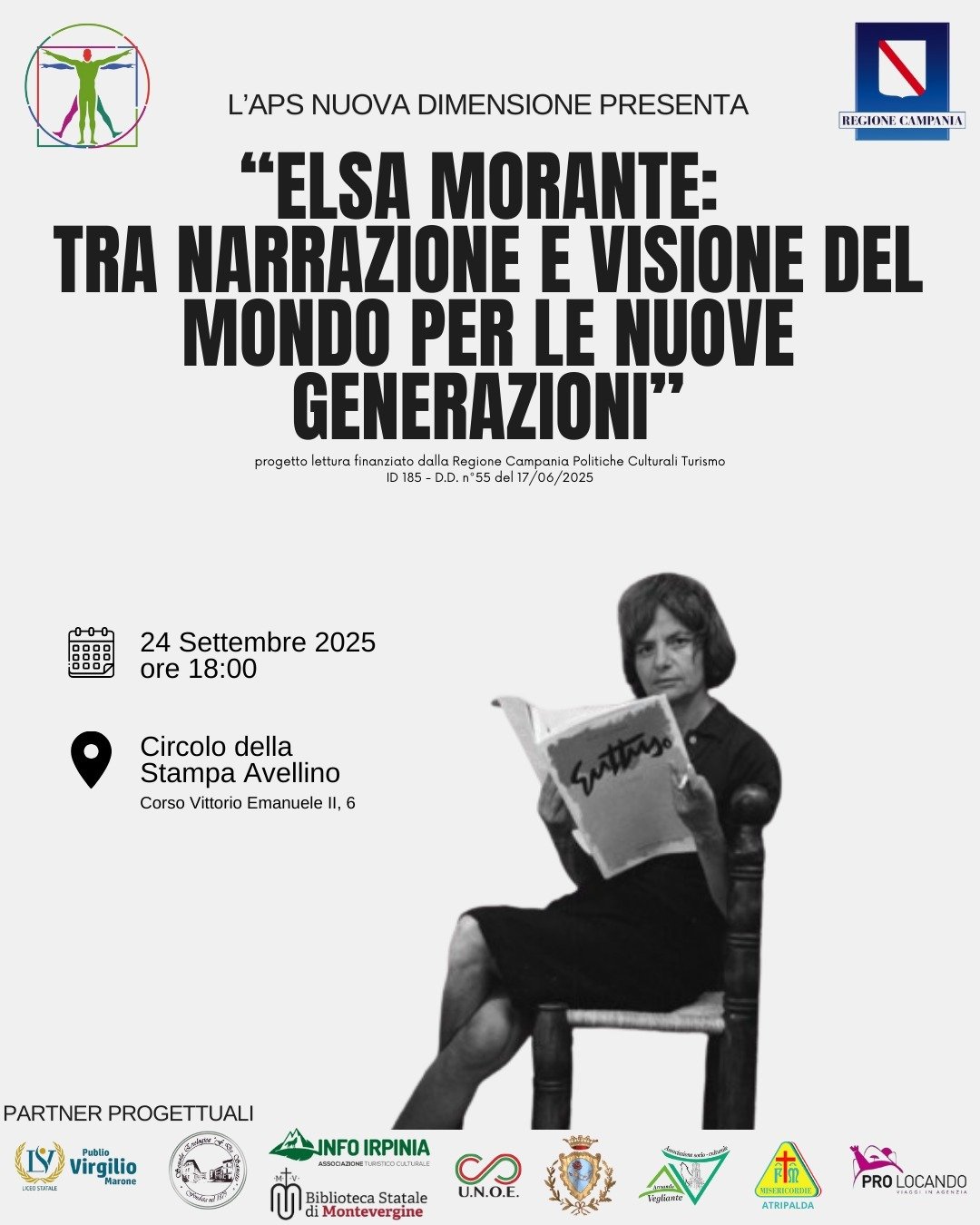 Nuova Dimensione riparte da “Elsa Morante tra narrazione e visione del ...